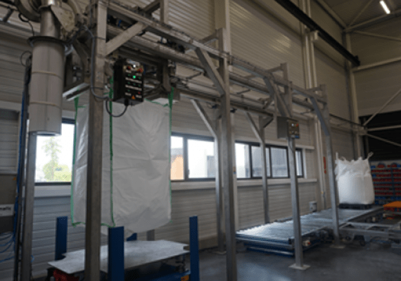 Enchimento de big bags - Flowmatic® 10-ECD | Palamatic Process