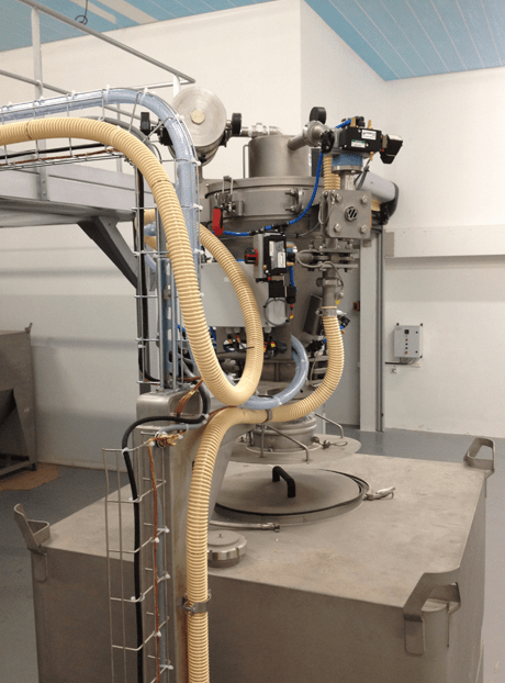 Transferência pneumática - Aspirada em fase densa | Palamatic Process